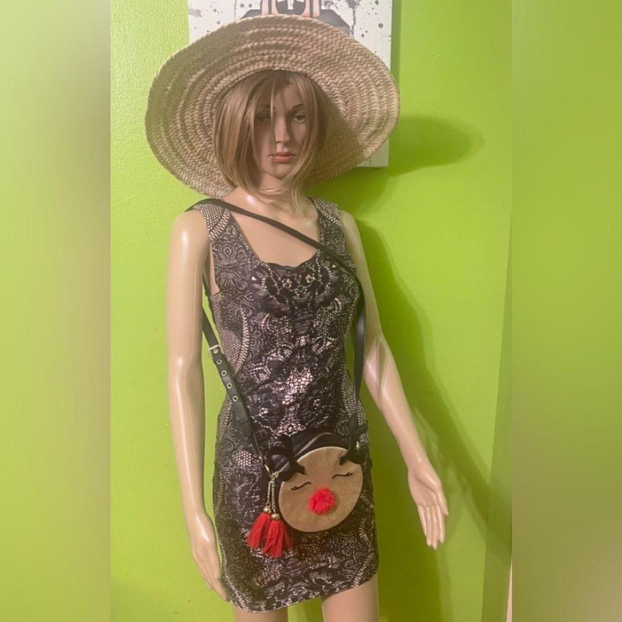 Women’s Mad Love Rudolph Red nose Reindeer glitter... - Depop