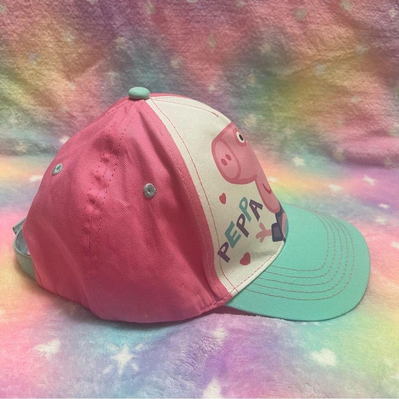 Peppa Pig Green and Pink Hat | Depop