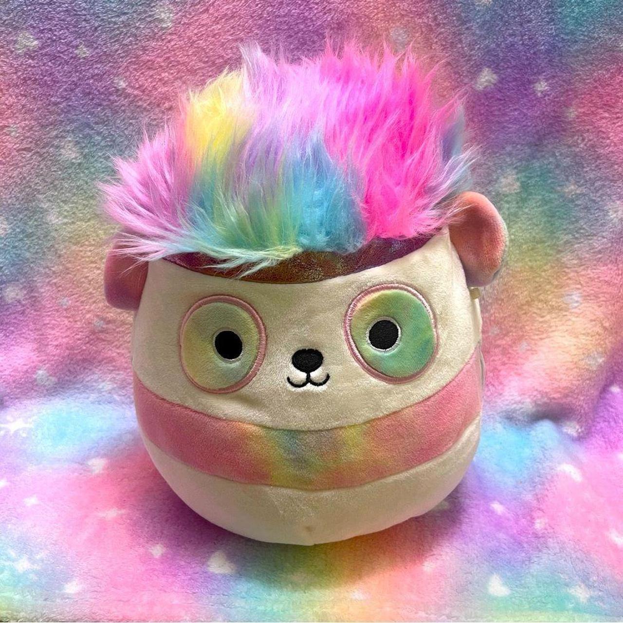 Squishmallows Rainbow Panda Kelly Toy 10” plush... - Depop