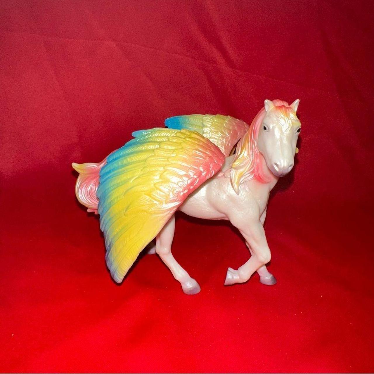 Creatology Pegasus mystical flying horse Rainbow... - Depop