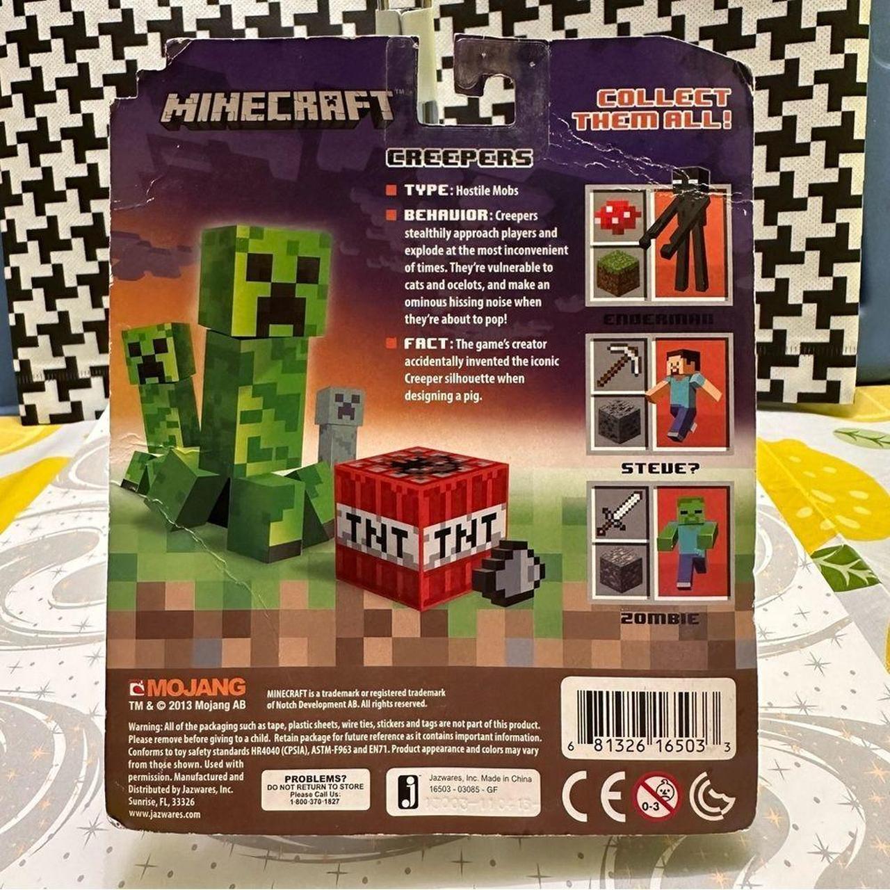 Minecraft OverWorld Creeper series 1 fully... - Depop