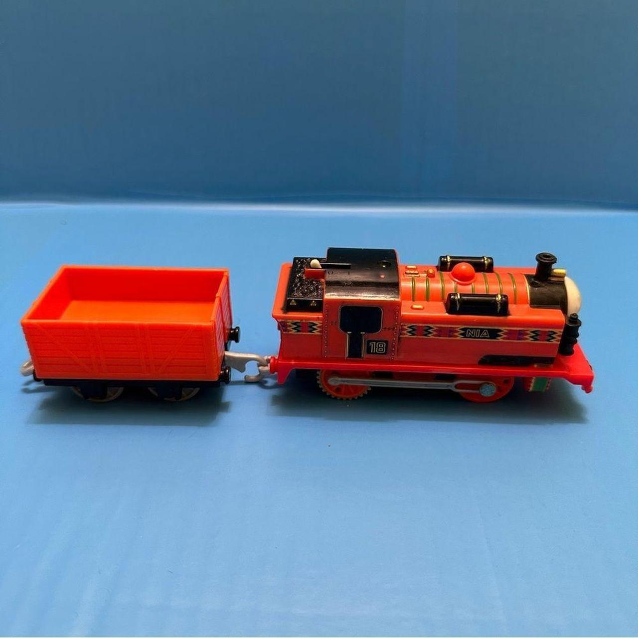 Thomas & Friends Trackmaster Motorized NIA & Cargo... - Depop