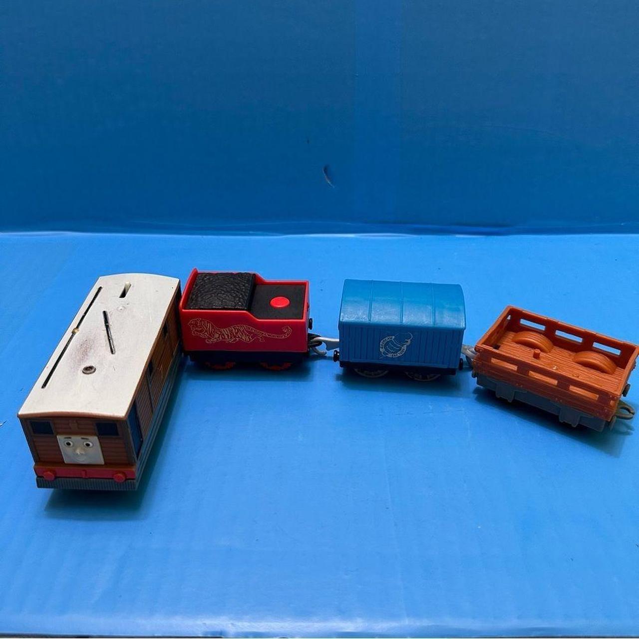 Thomas & Friends Trackmaster Motorized Toby Ertl... - Depop