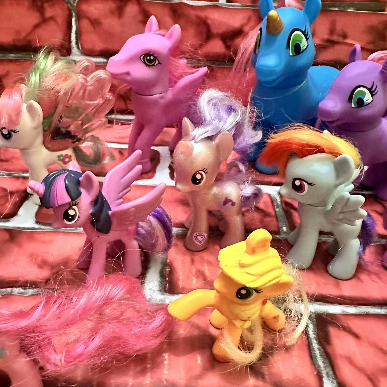 My Little Pony action figures lot of 11 pcs mixed... - Depop