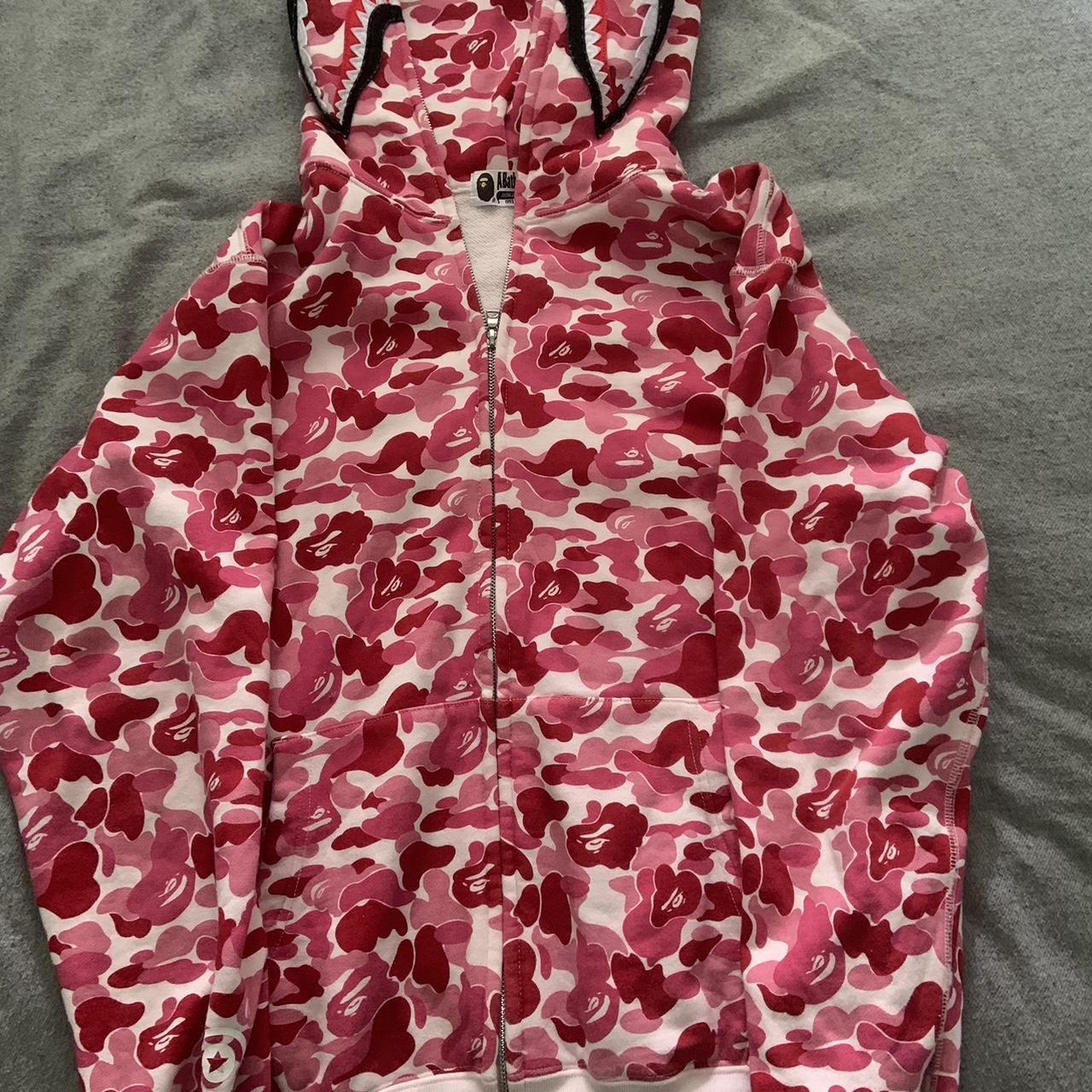 Real bape zip up great quality worn a handful of... - Depop