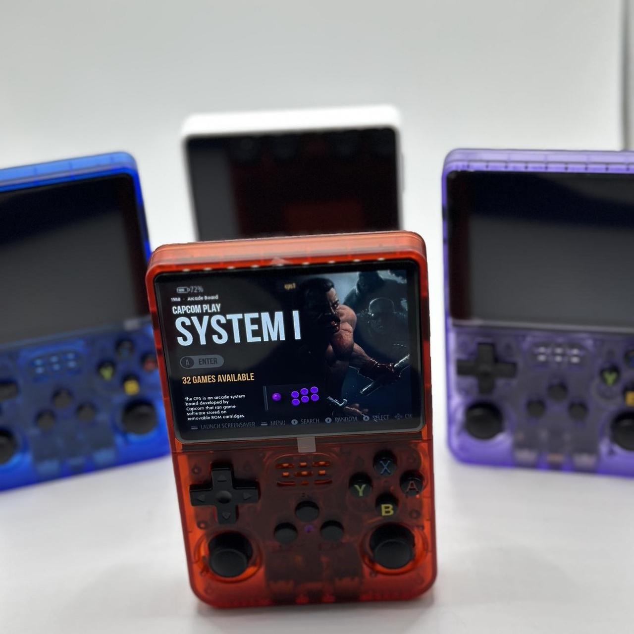 Get this awesome R36S handheld console in white for... | Depop