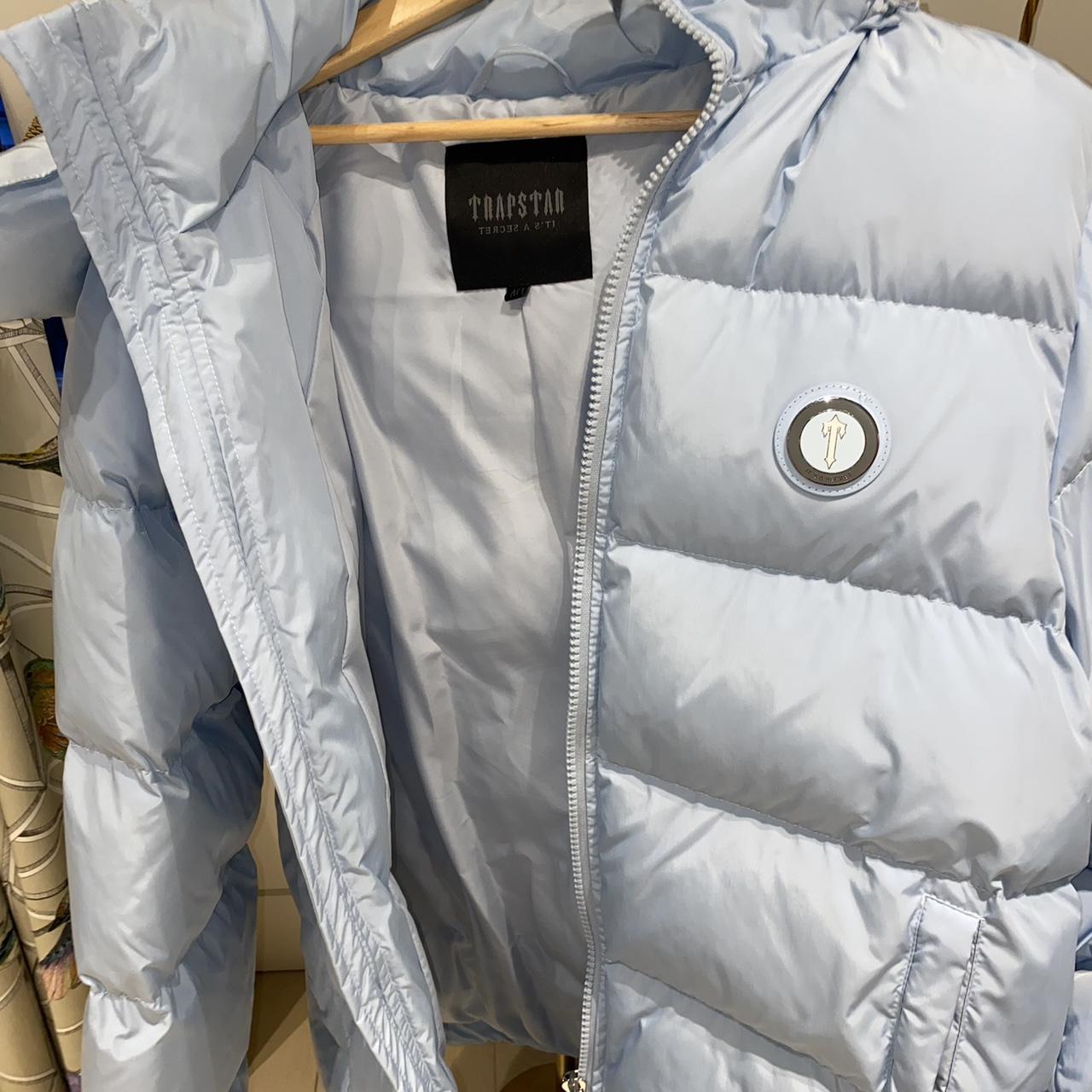 Baby Blue Trapstar Coat - Depop