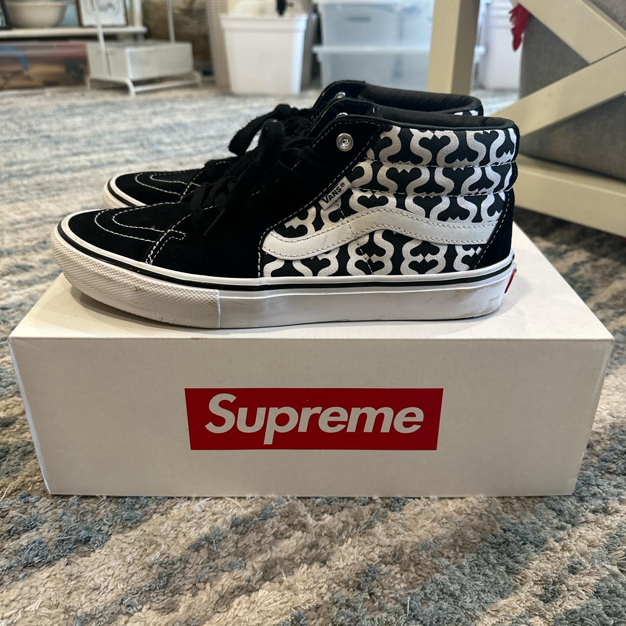 Supreme X Vans Skate Grosso Mid Comes with... - Depop