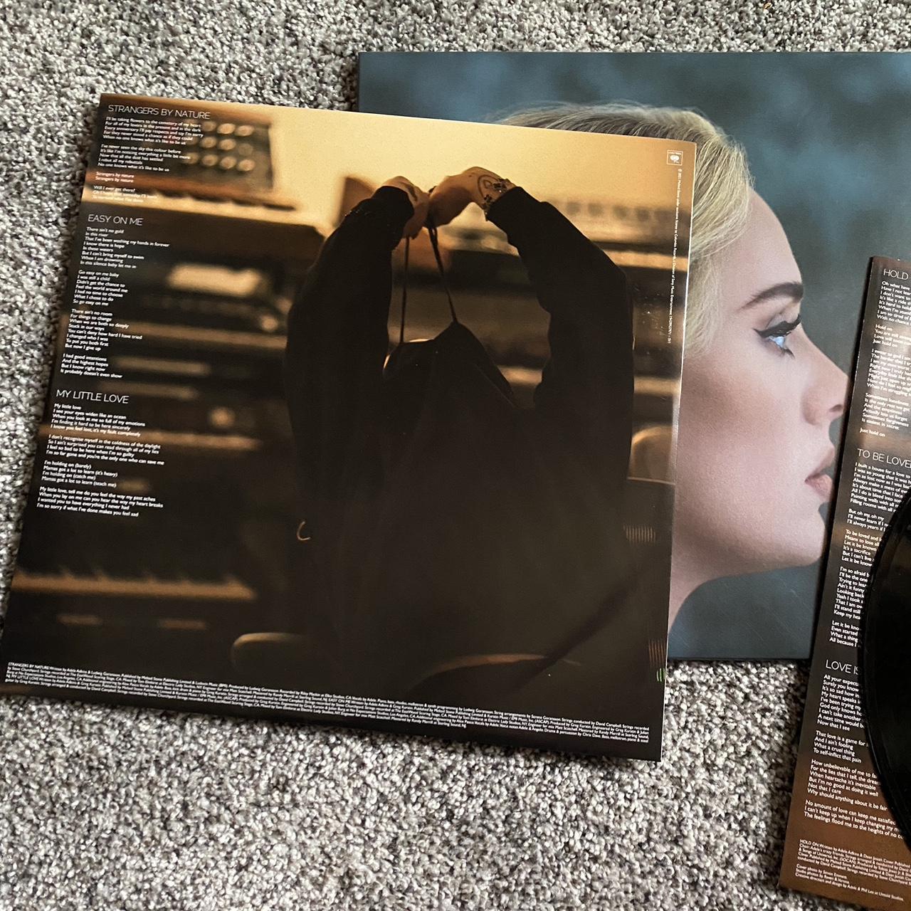 adele 30 vinyl! 2 vinyls, sides ABCD only played... - Depop