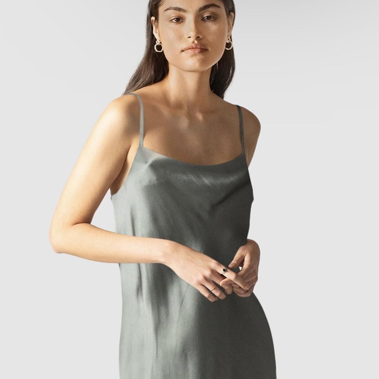 Ginia RTW Freya silk slip dress XS RRP-... - Depop
