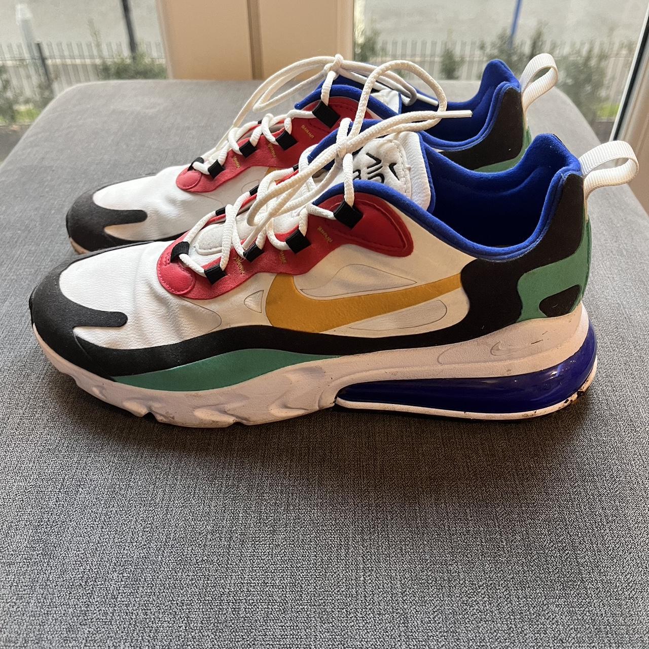 Nike AirMax 270 Clown colourway Size 9 Hardly worn - Depop