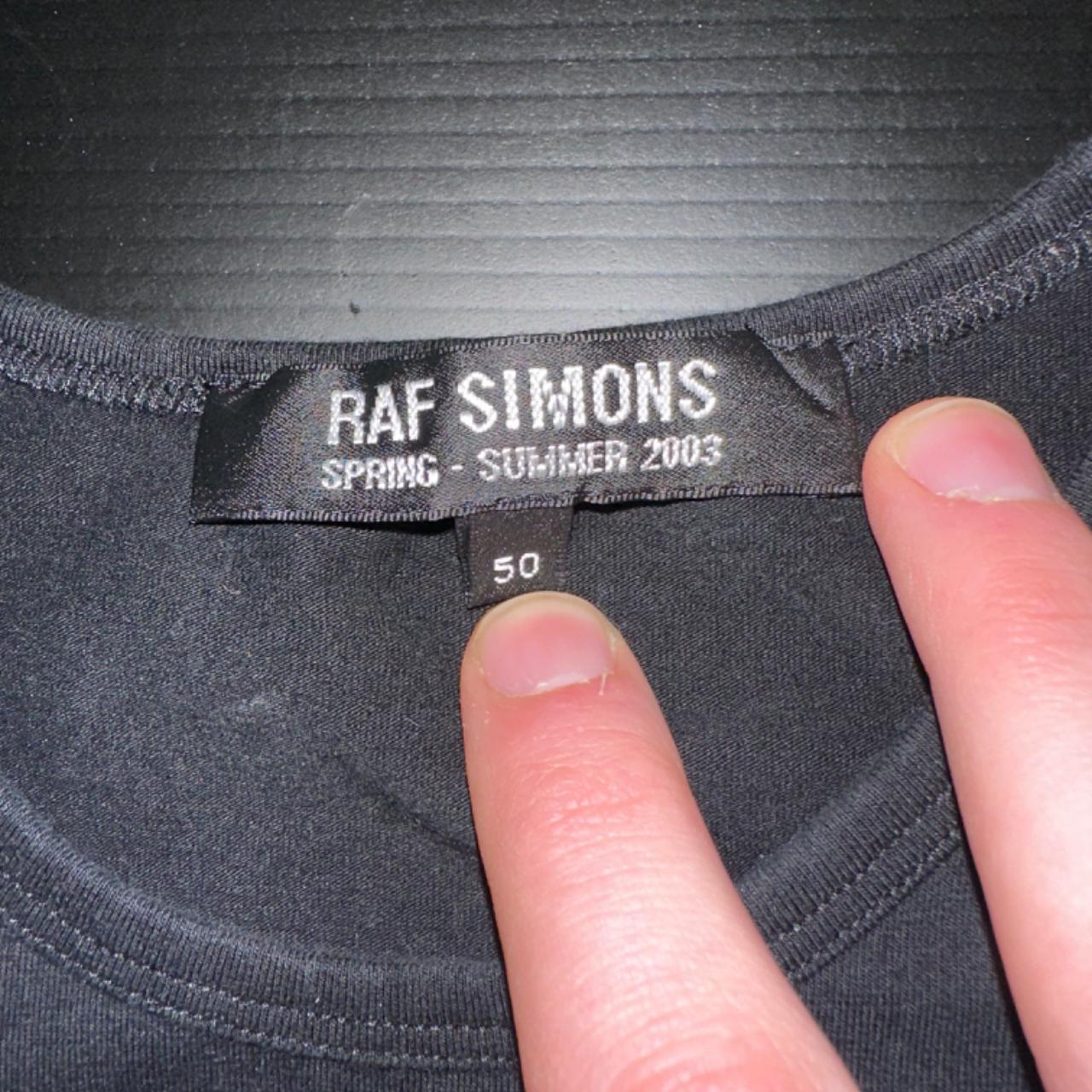 Raf Simons SS03 'Consumed' Tank Top Purchased from... | Depop