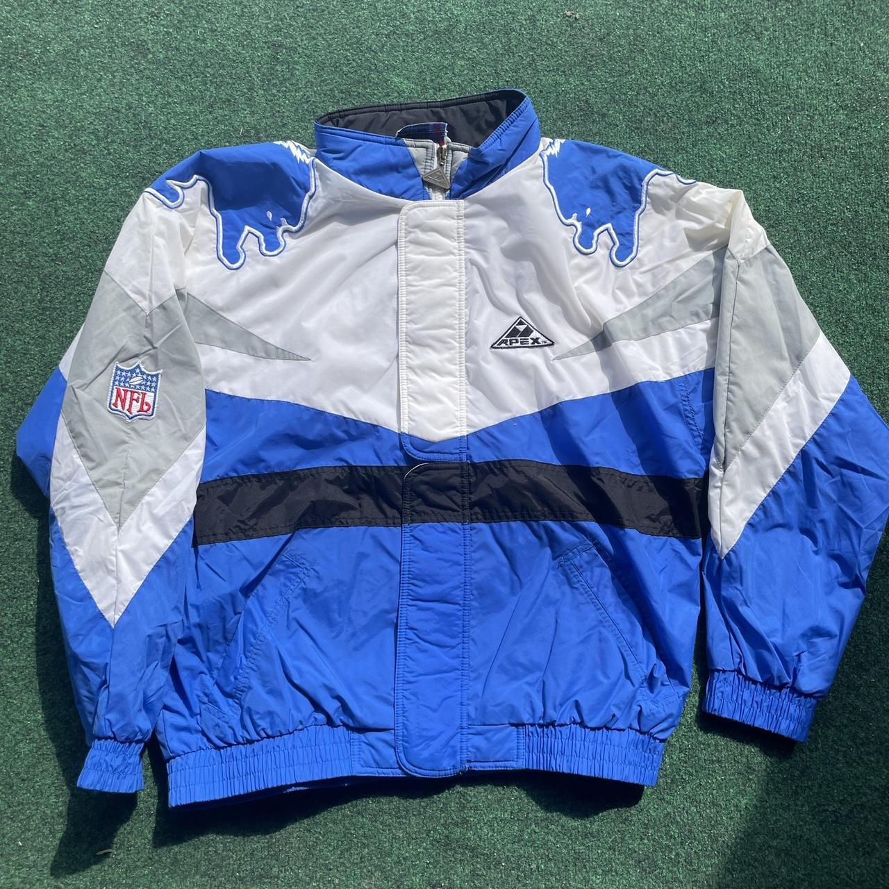 Vintage Detroit Lions Apex Pro Line Wrap Around... - Depop