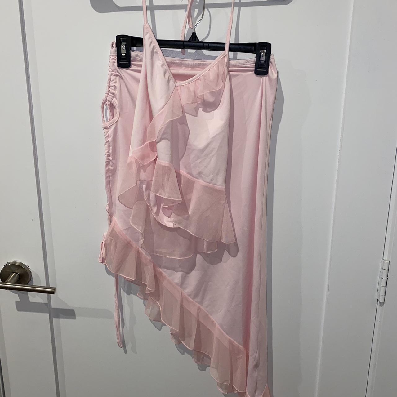 Hi Barbie! Fairy pink riddle skirt and halter top set 💗 - Depop