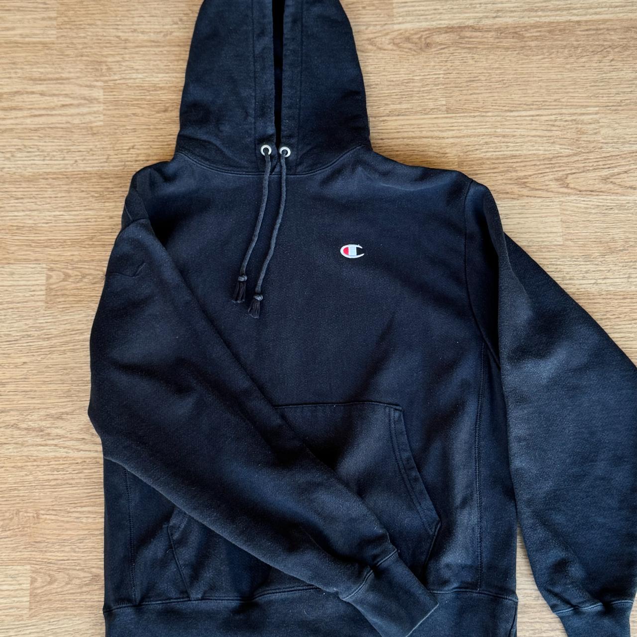 Vintage champion reverse weave jumper - Depop