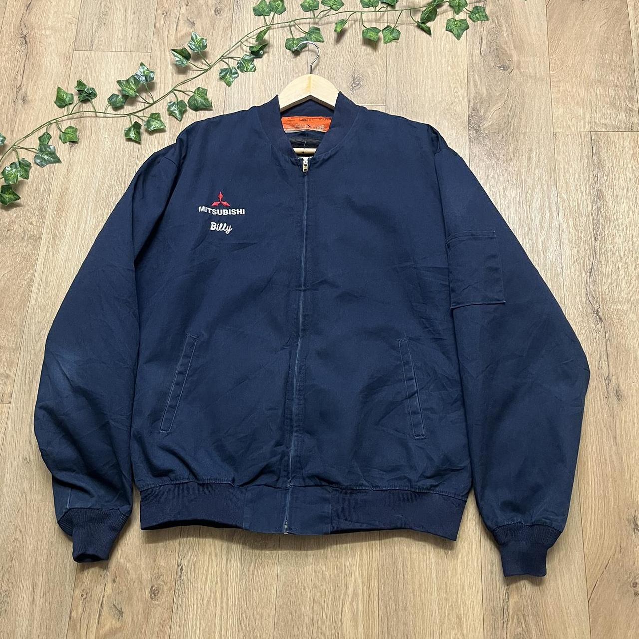 VINTAGE RED KAP WORK BOMBER JACKET SIZE L Pre-loved... - Depop