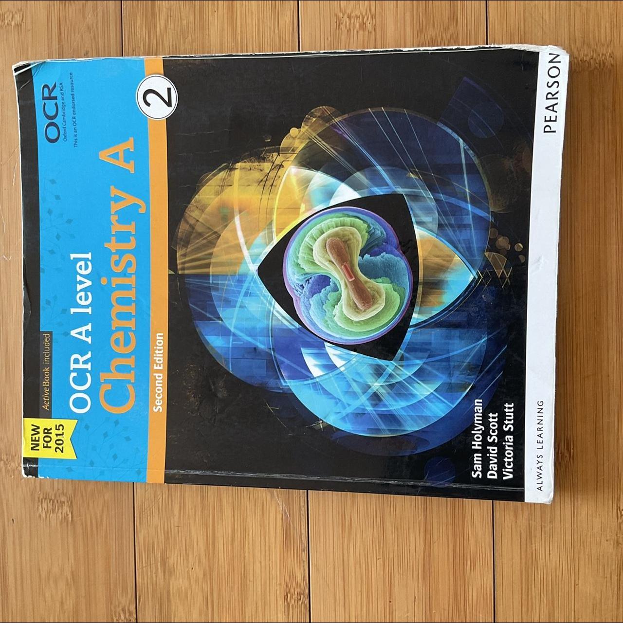 OCR A LEVEL CHEMISTRY BOOK 2 - Depop