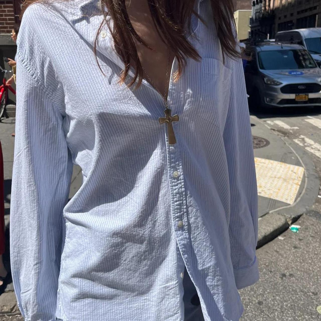 brandy stephanie shirt 🕊️ selling because i don’t... - Depop