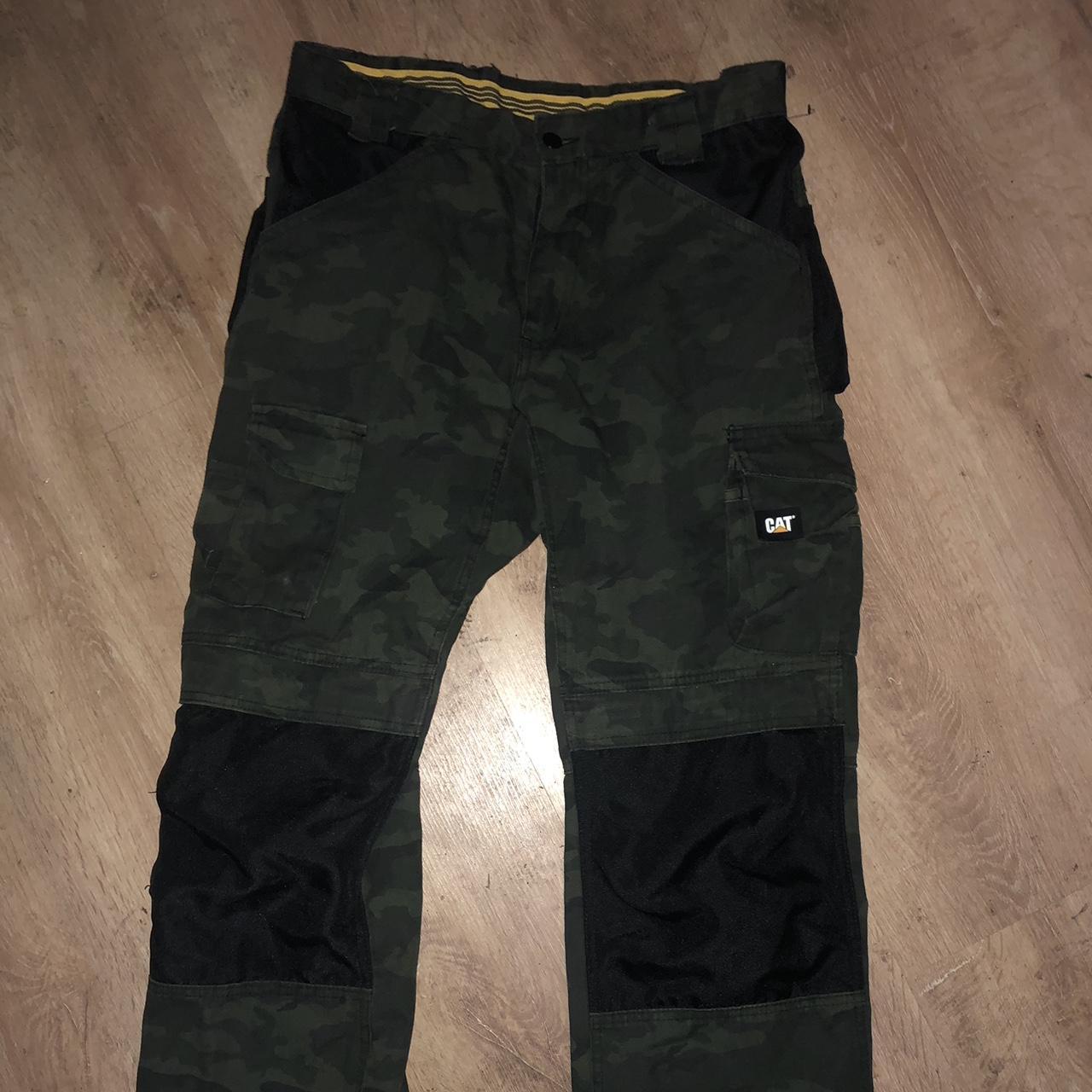 Caterpillar (CAT) cargo work pants pants . 2 tone... - Depop
