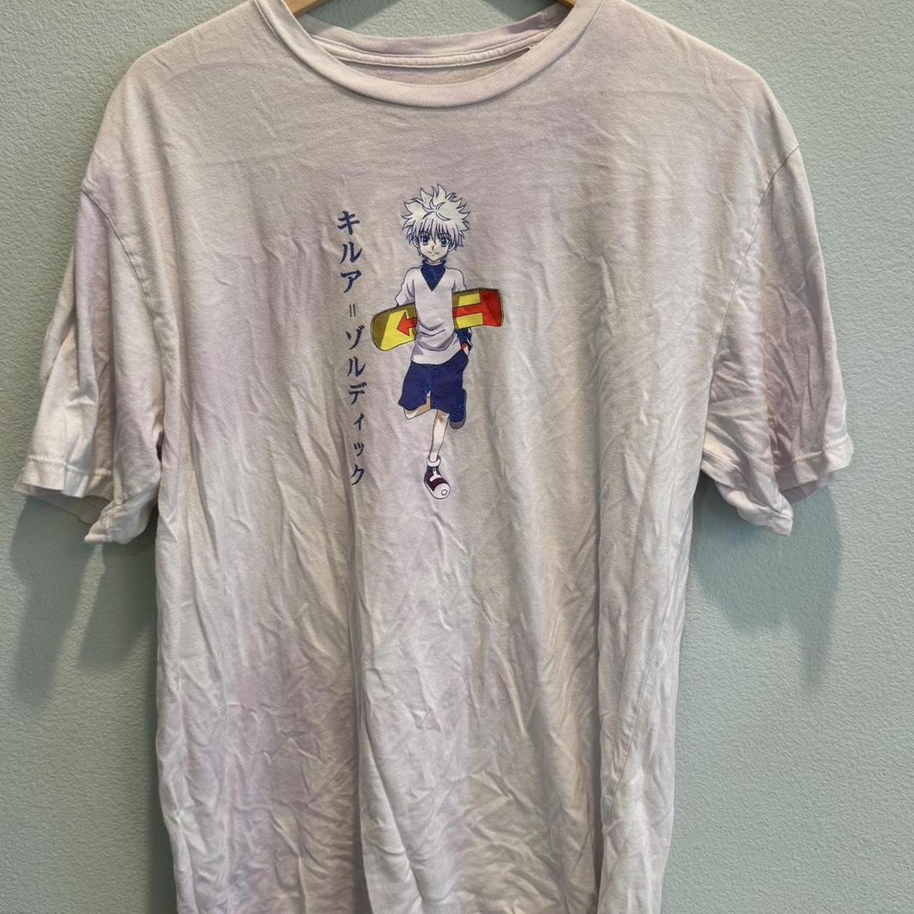 Hunter x Hunter Boxlunch Killua Logo Tee... - Depop