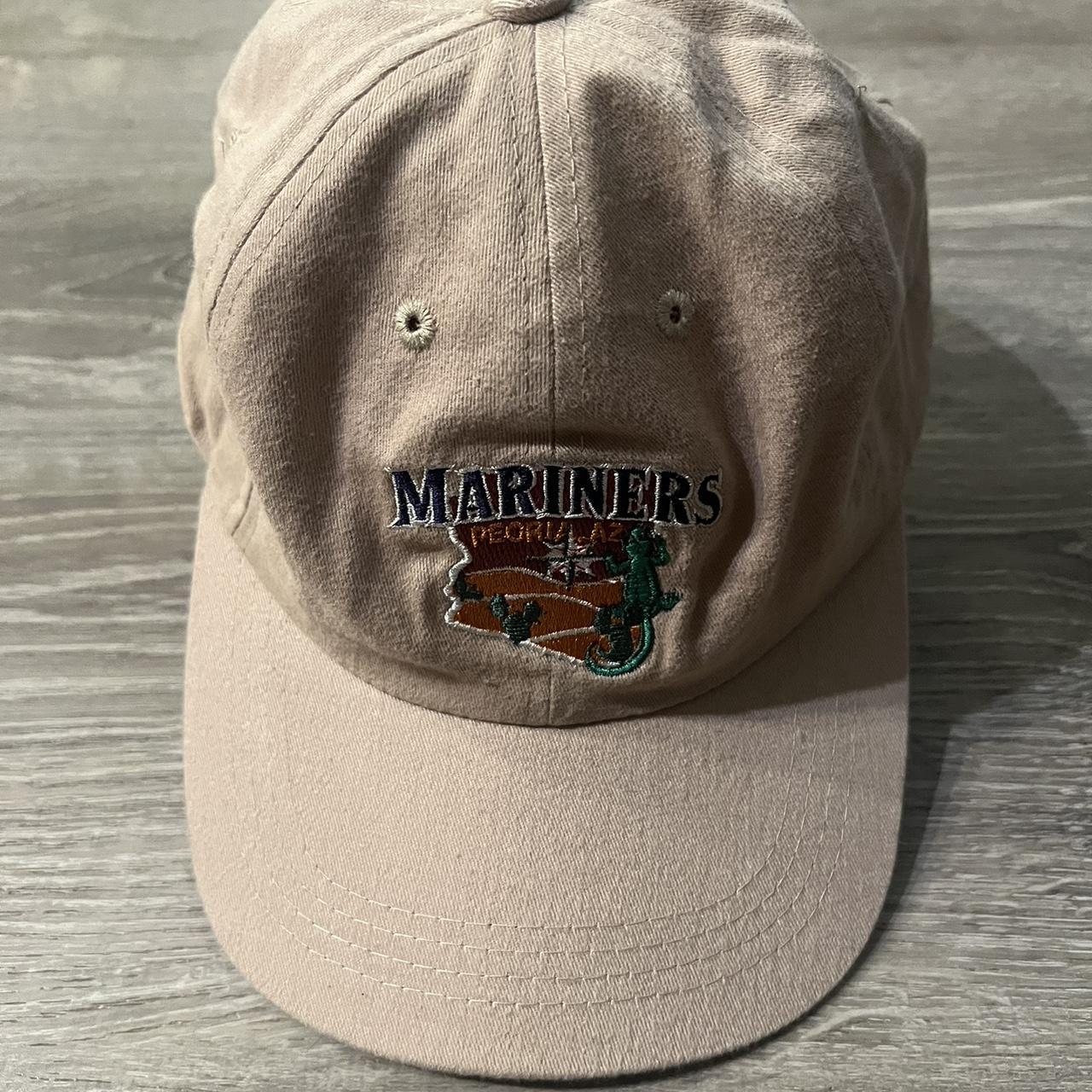 Mariners Arizona beige hat #mariners #arizona... - Depop