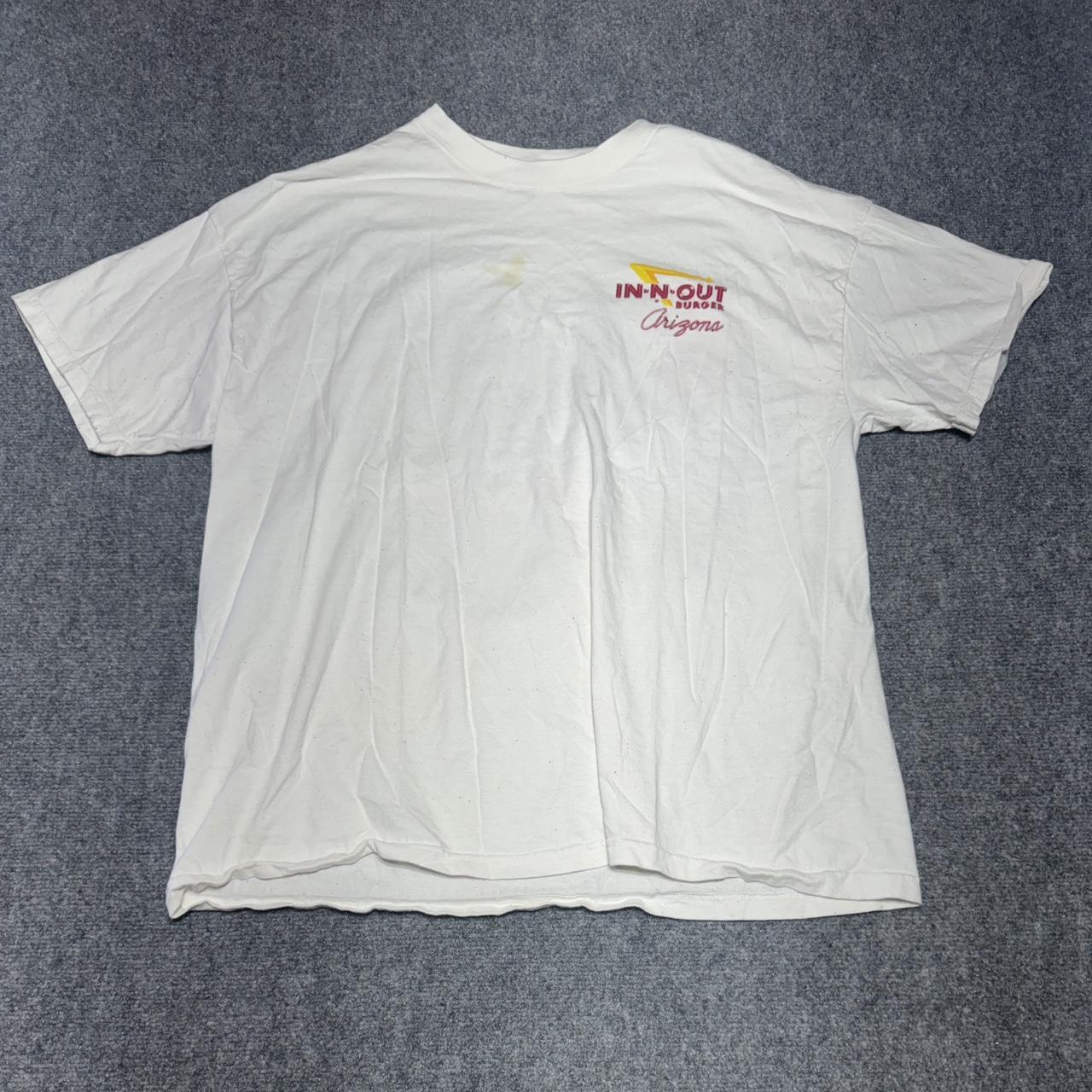 In N Out California Shirt Mens 2XL White California... - Depop