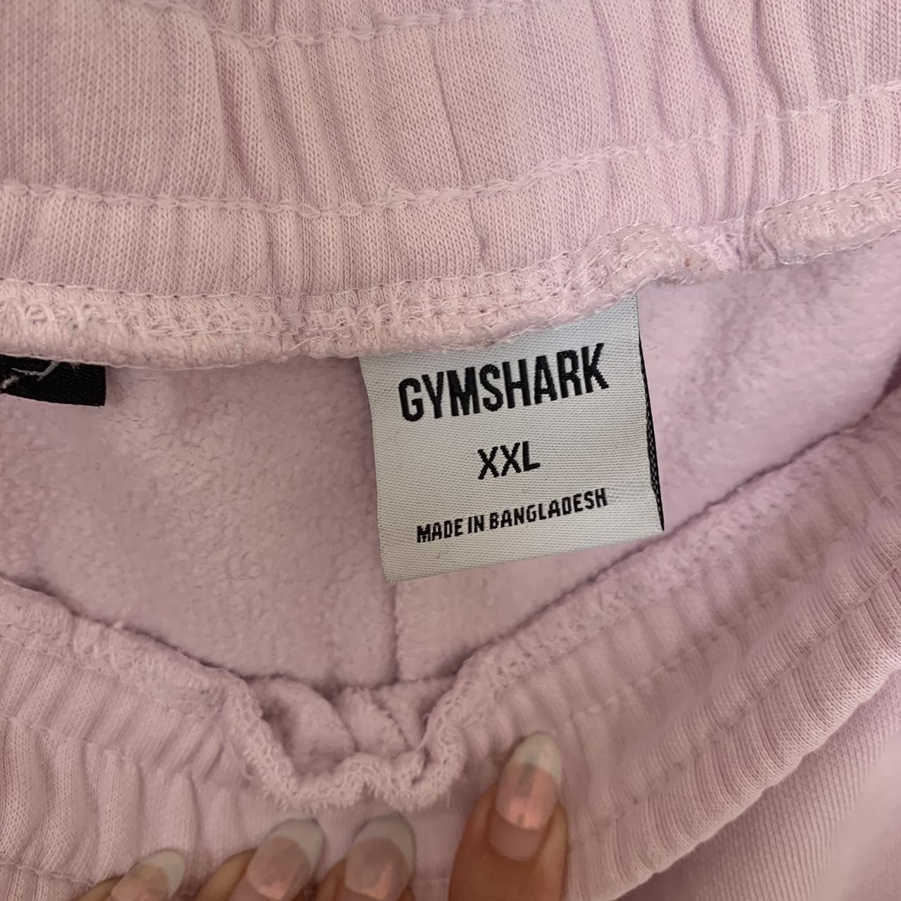 GYMSHARK pink matching set, I cropped and cut the... - Depop