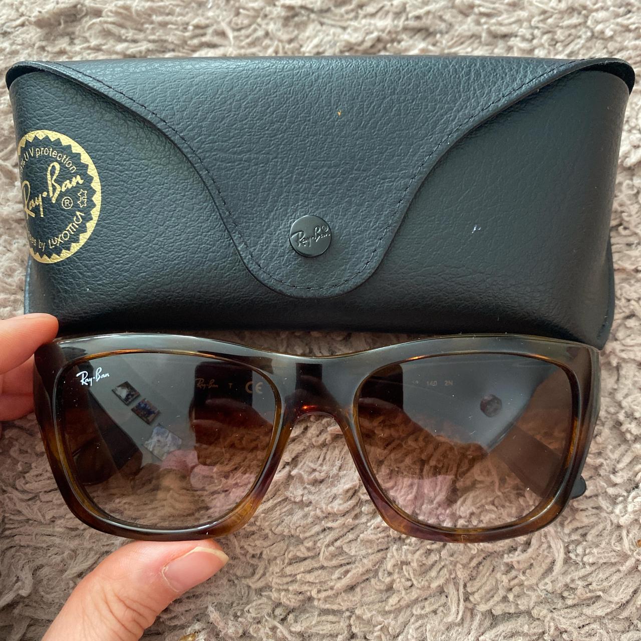 Unisex ray-bans Genuine ray-ban sunglasses Size... - Depop