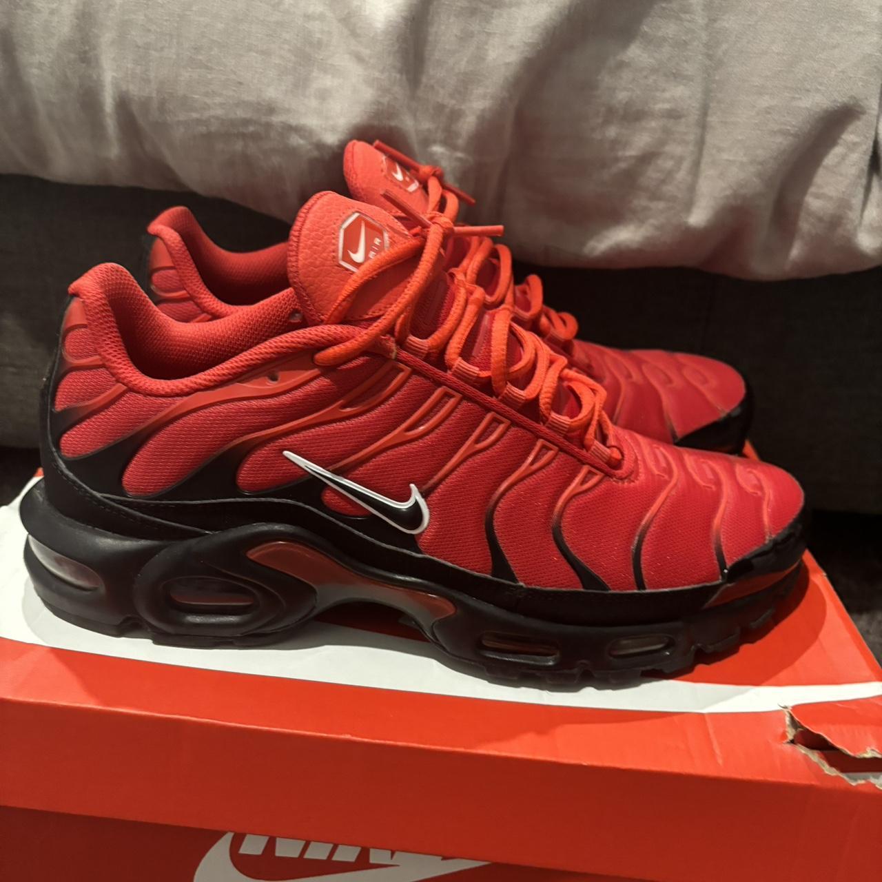 Nike air max plus tn University red Men’s us10 / Uk... - Depop