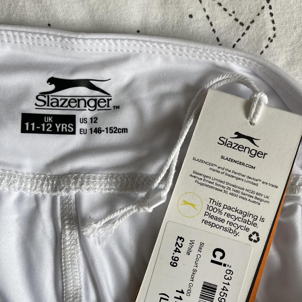 White Slazenger skort Brand new still has tags just... - Depop