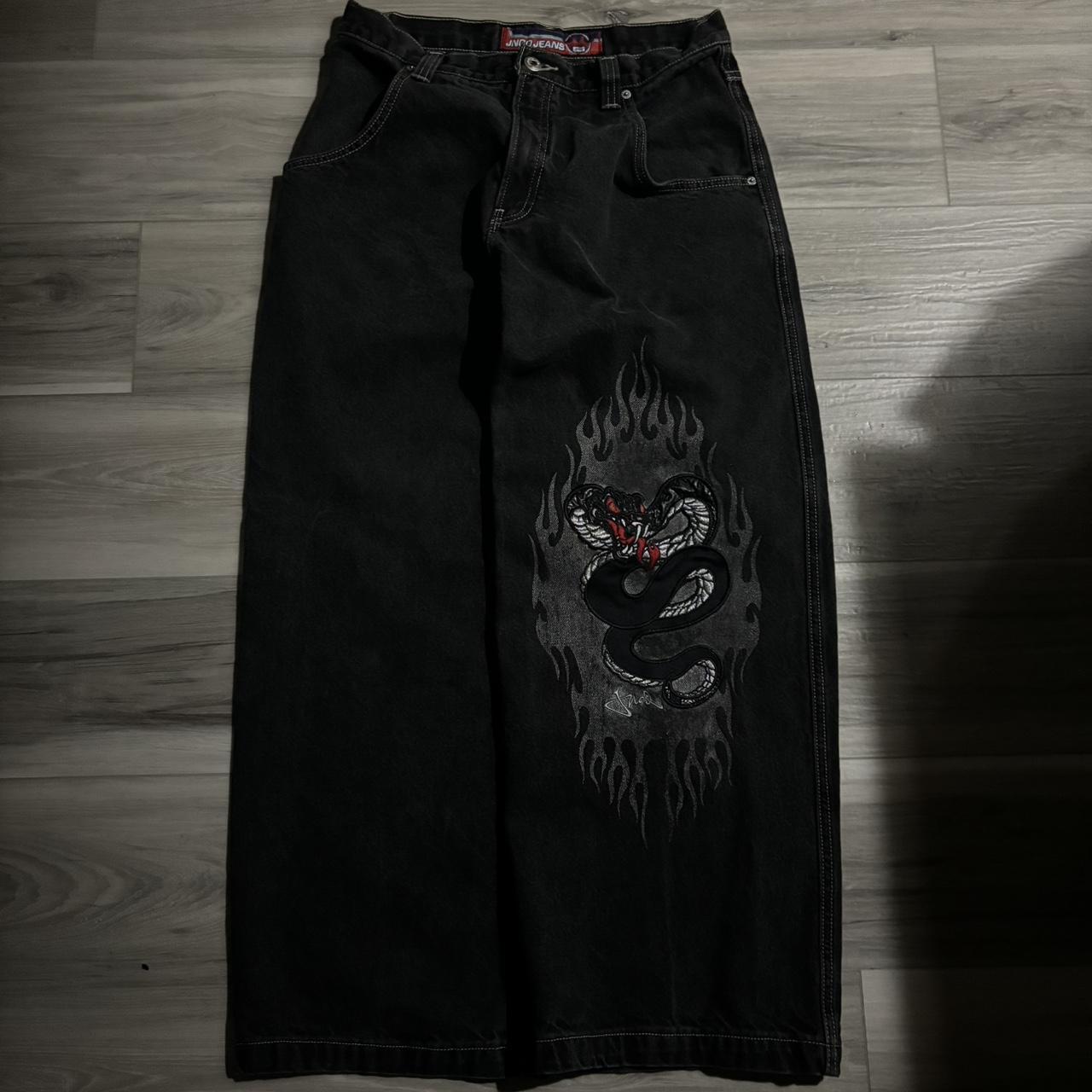 Jnco Jeans Flaming Snakes do not purchase this is... - Depop