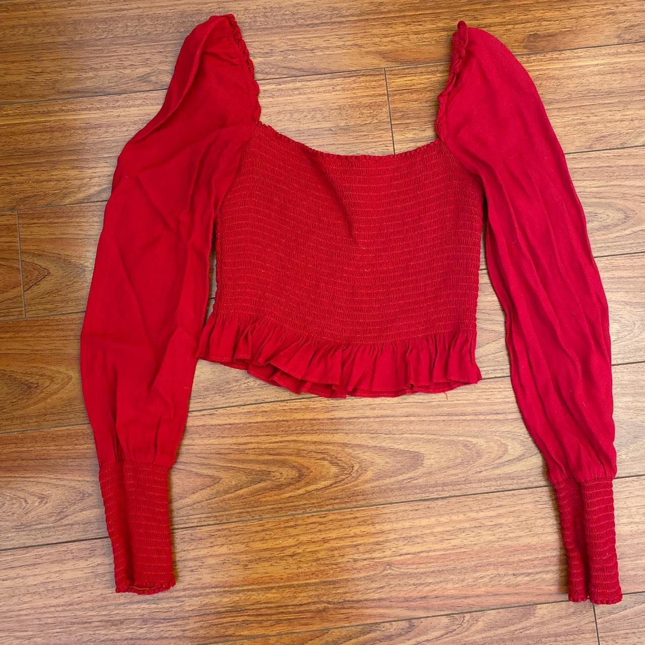 Reformation red top. Could fit xs-s - Depop