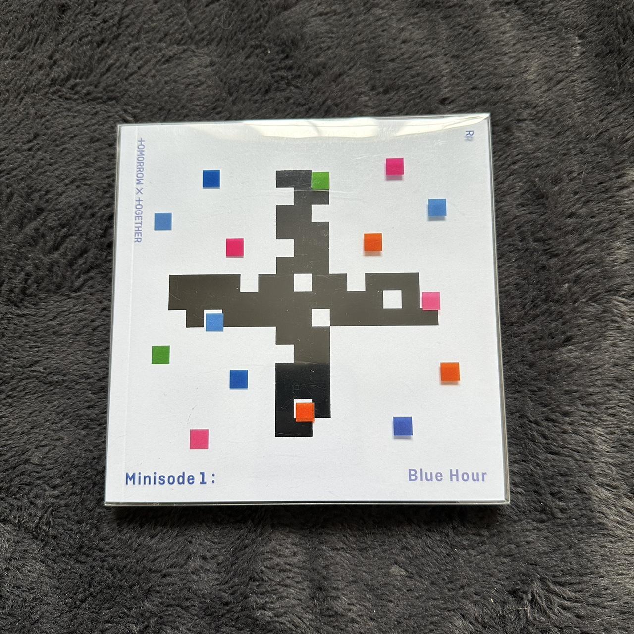 wts txt blue hour album comes with everything but... - Depop