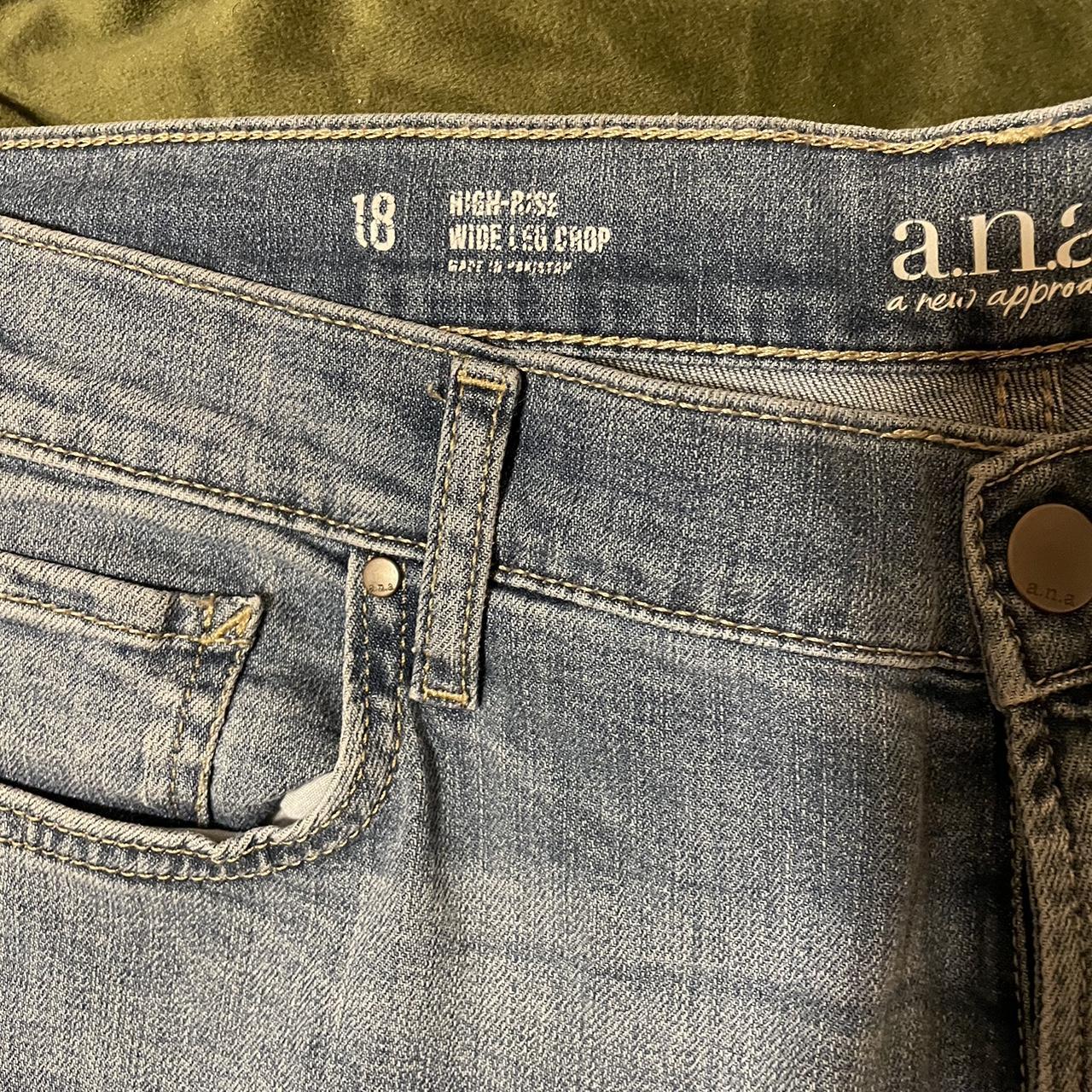 Ana high rise side strip jeans, has a comfortable... - Depop