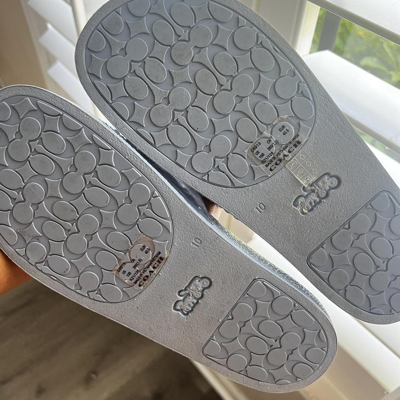 coach jelly pool slide worn once - Depop