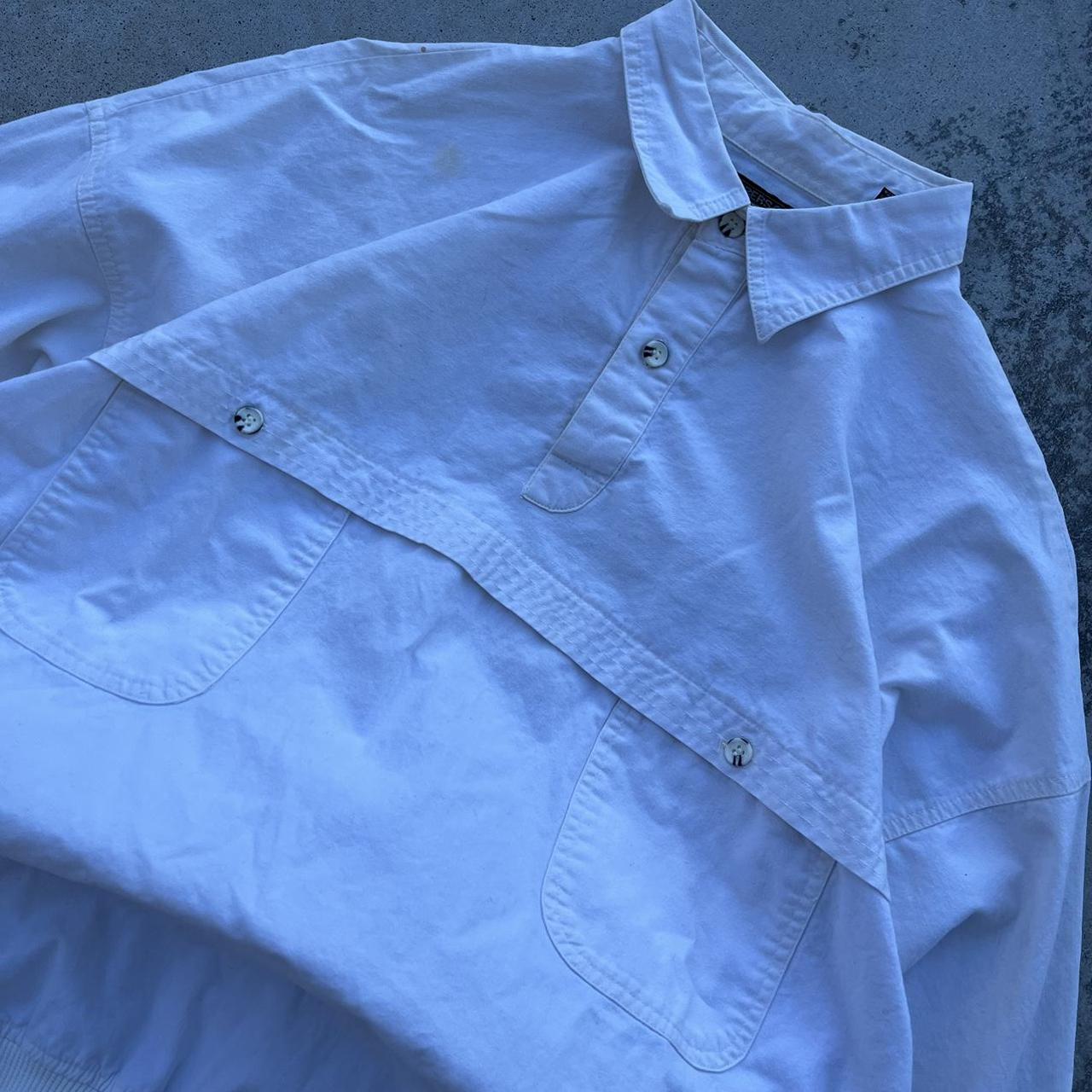 Members Only Men's White T-shirt | Depop