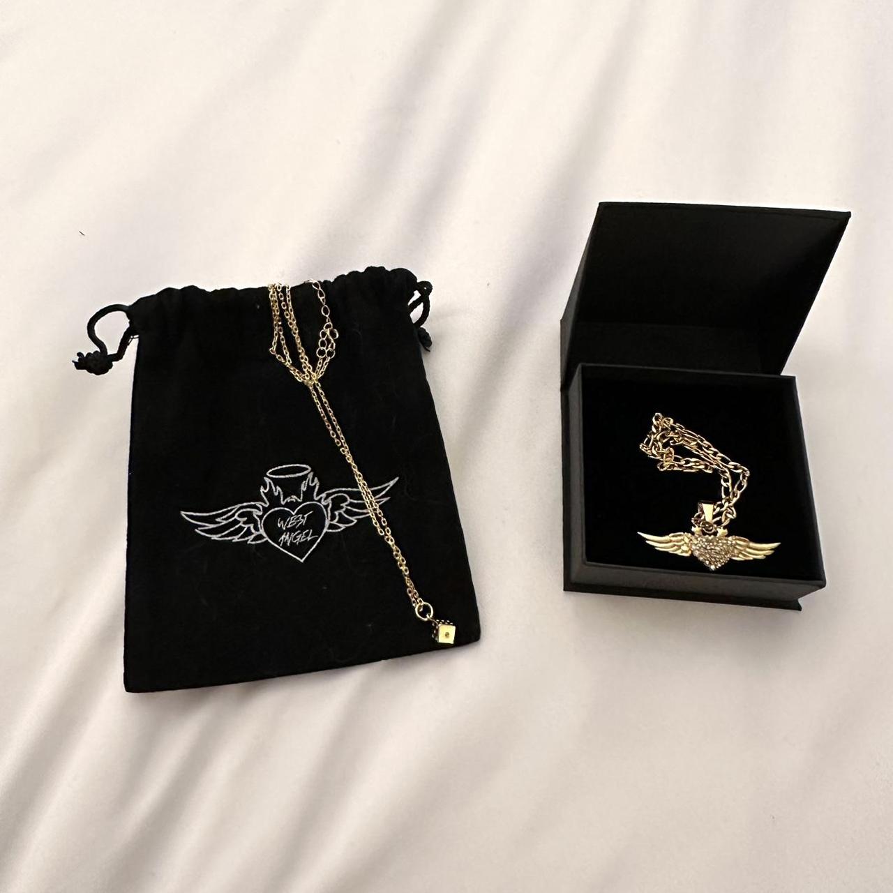 West Angel necklace set of 2 New in original... - Depop