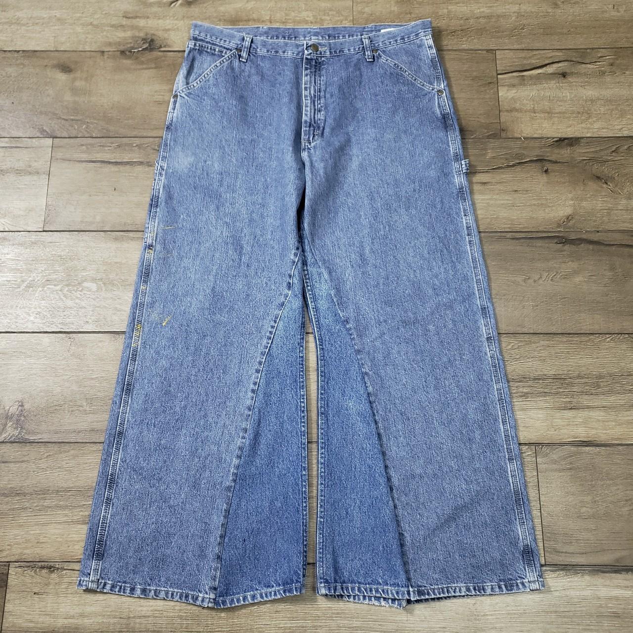 Custom 1 of 1 JNCO Southpole Style Wide Leg Baggy... - Depop