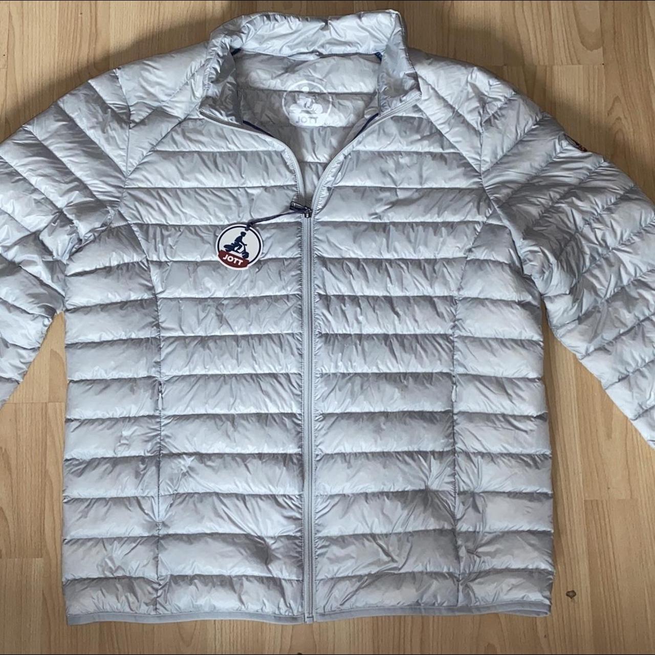 NEW Jott soft grey lightweight jacket -... - Depop