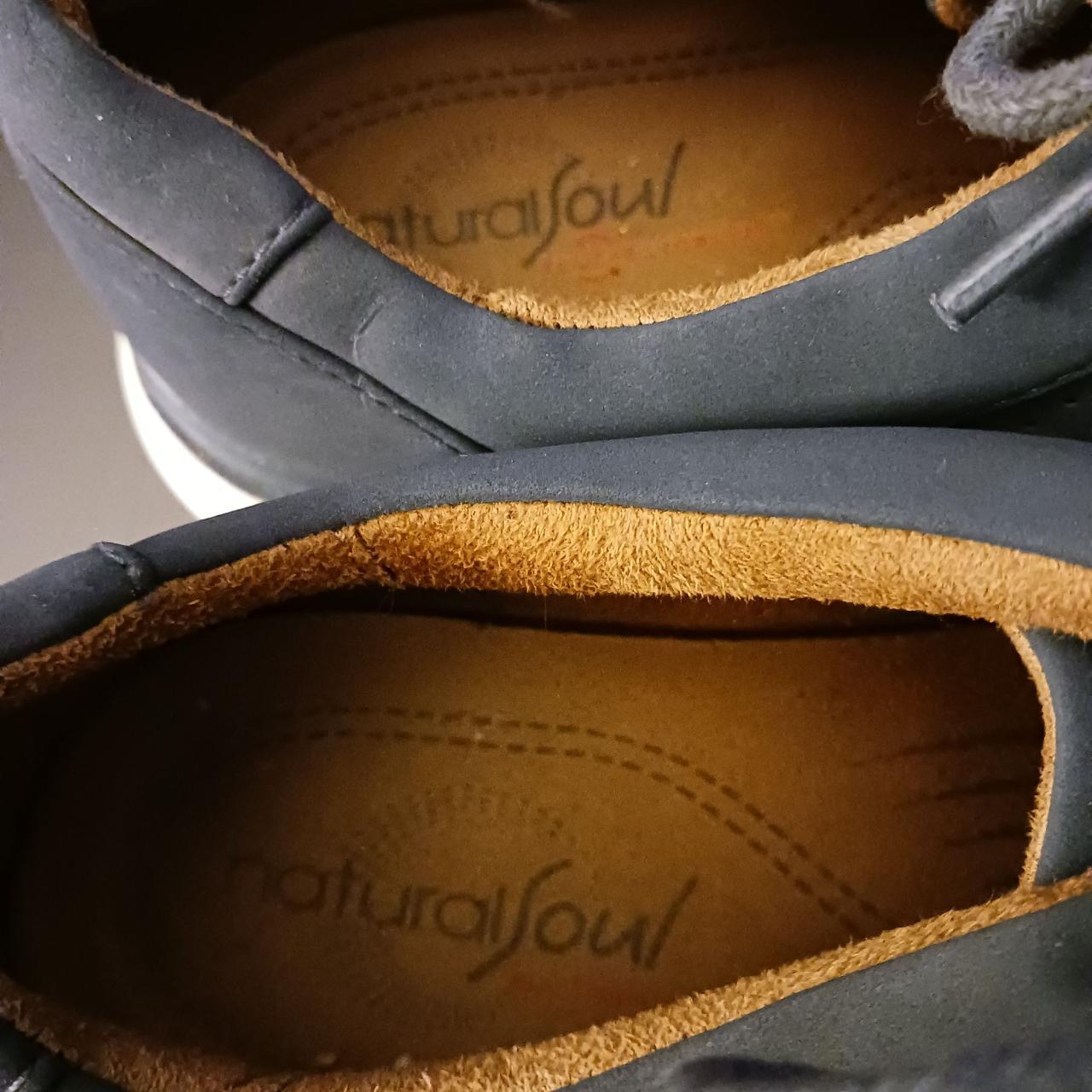 Size 7.5W. Natural Soul shoes, women's, bluish-gray.... - Depop