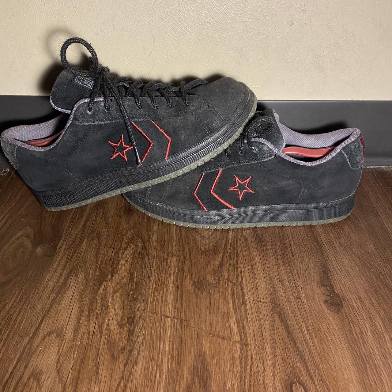 Converse suede y2k shoes Size 📏 9.5 Send offers... - Depop