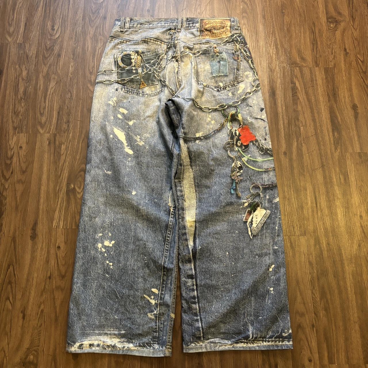 Acne studios wallet chain denim were my personals... - Depop