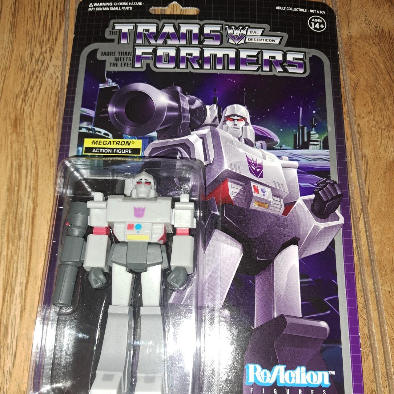 Transformers Megatron Reaction super7 Action Figure... | Depop
