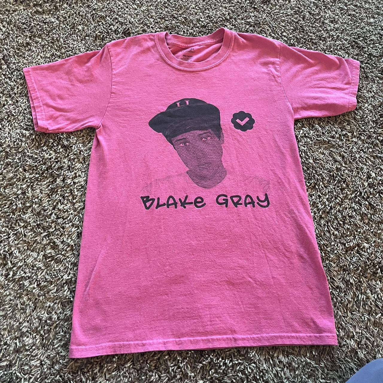 of musically shirt blake gray size S price is... - Depop