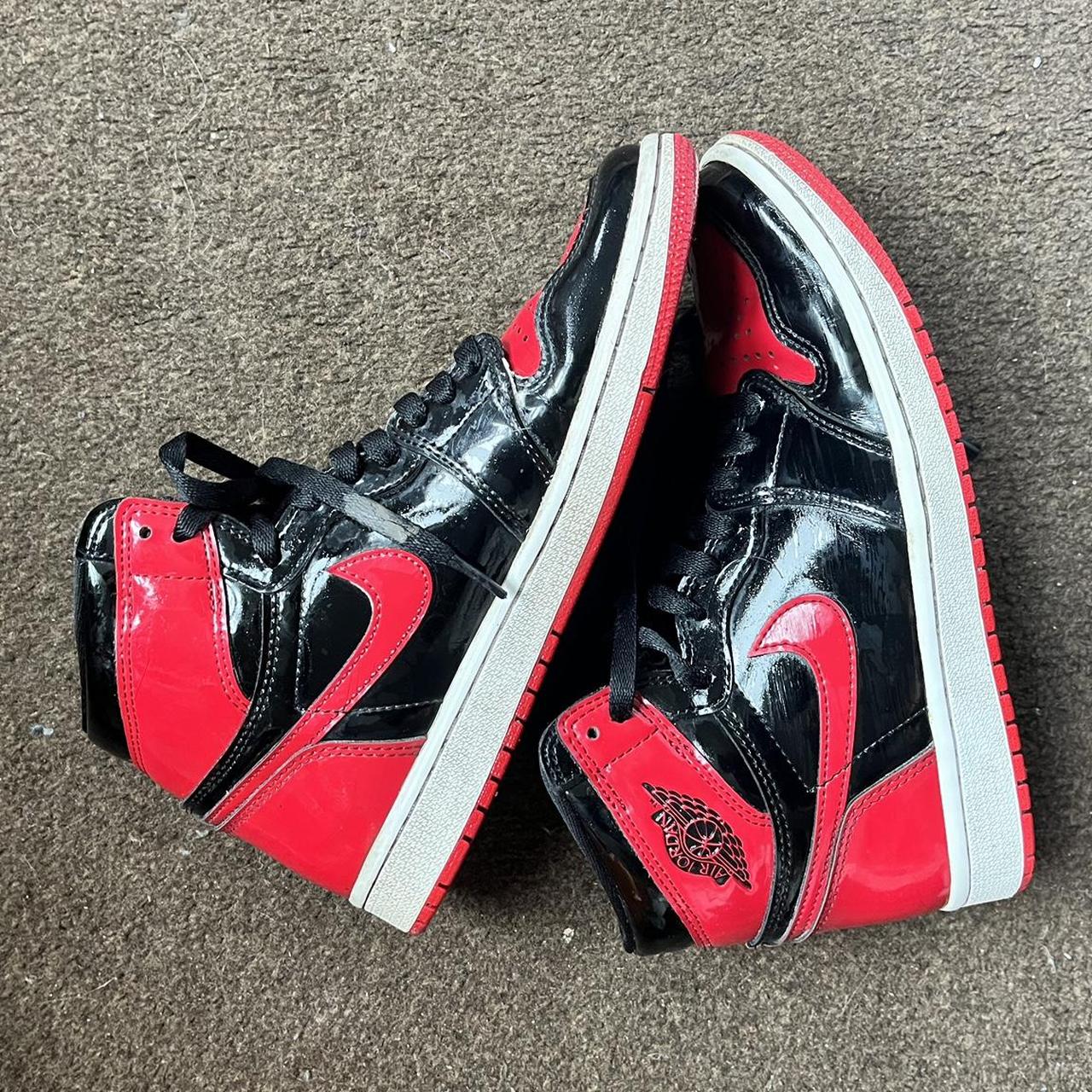 Jordan’s - Air Jordan 1 Patent Bred Open to offers... - Depop