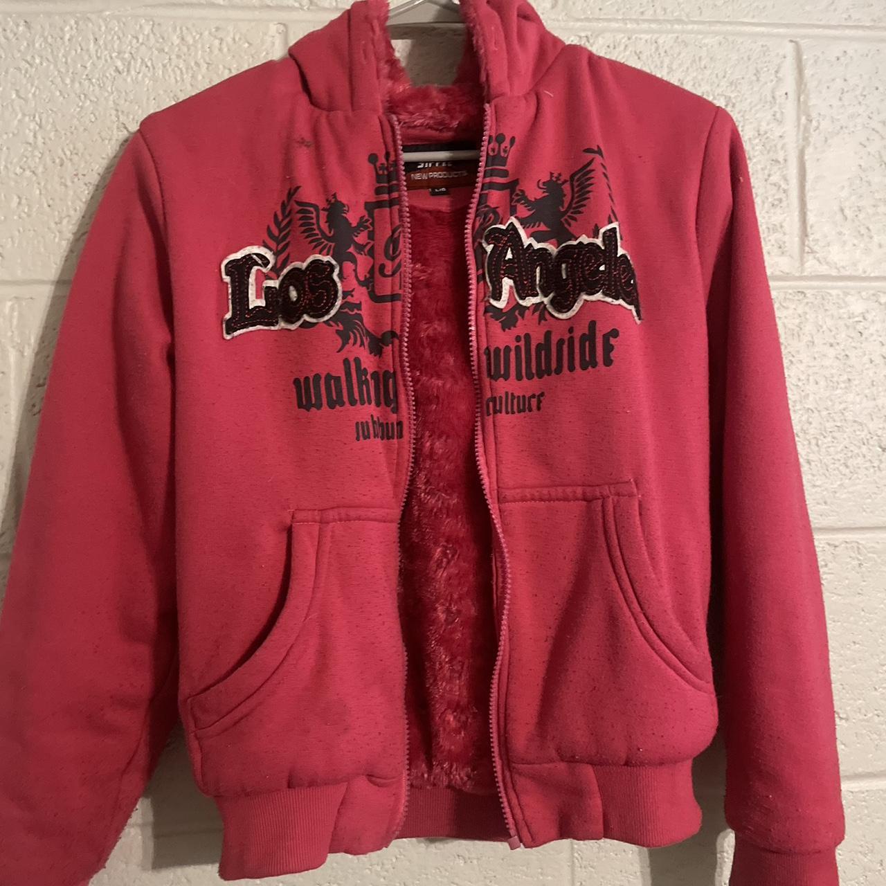 Adorable Los Angeles Jacket Zipper unfortunately... - Depop