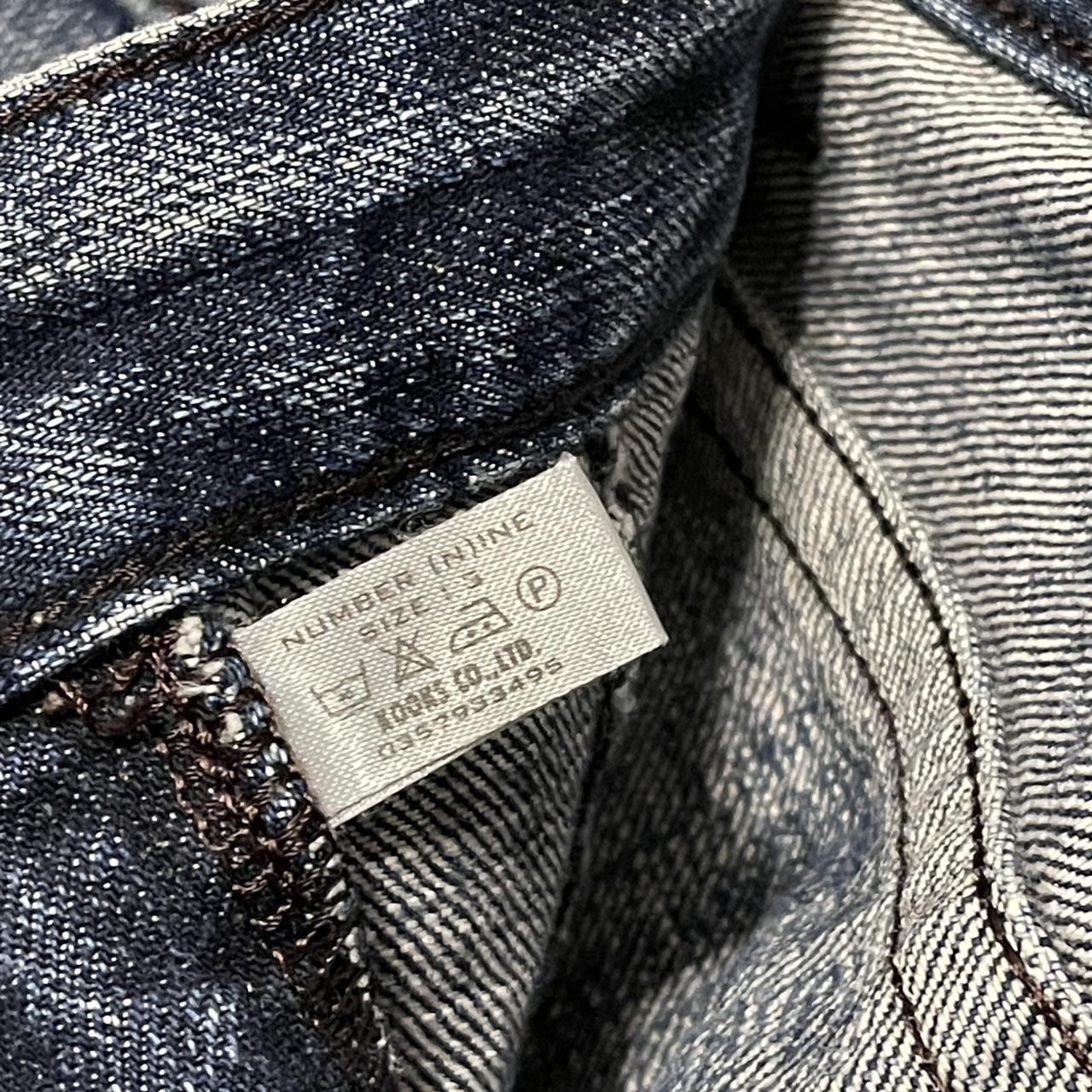 RARE Number (N)ine denim SS01 Beautiful... - Depop