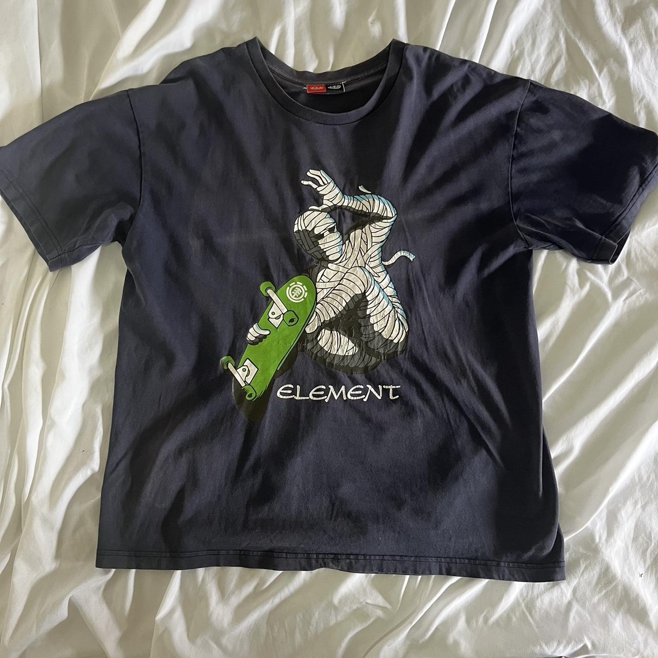super sick vintage element skateboards graphic tee... - Depop