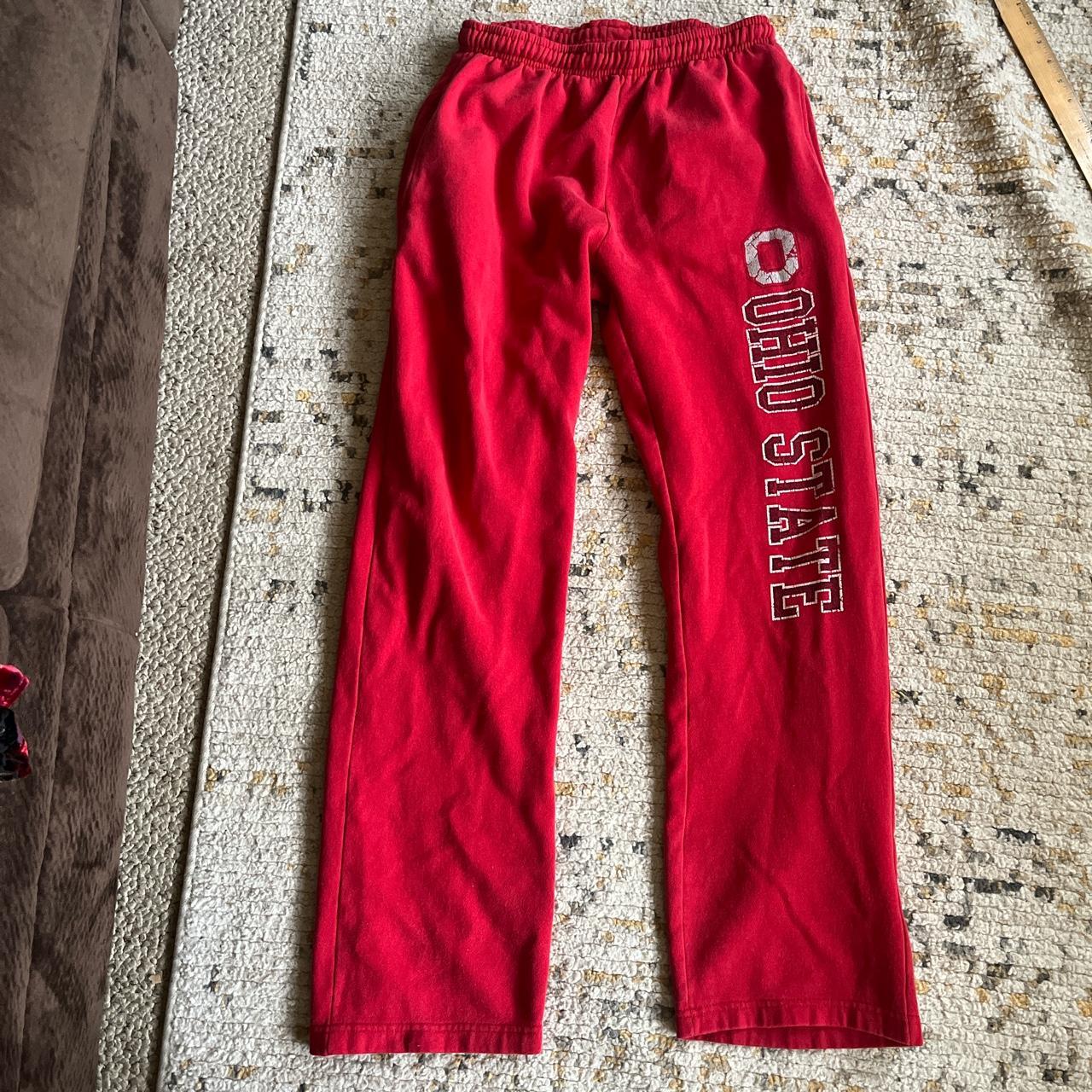 4th and 1 Ohio state buckeyes red sweatpants Adult... - Depop