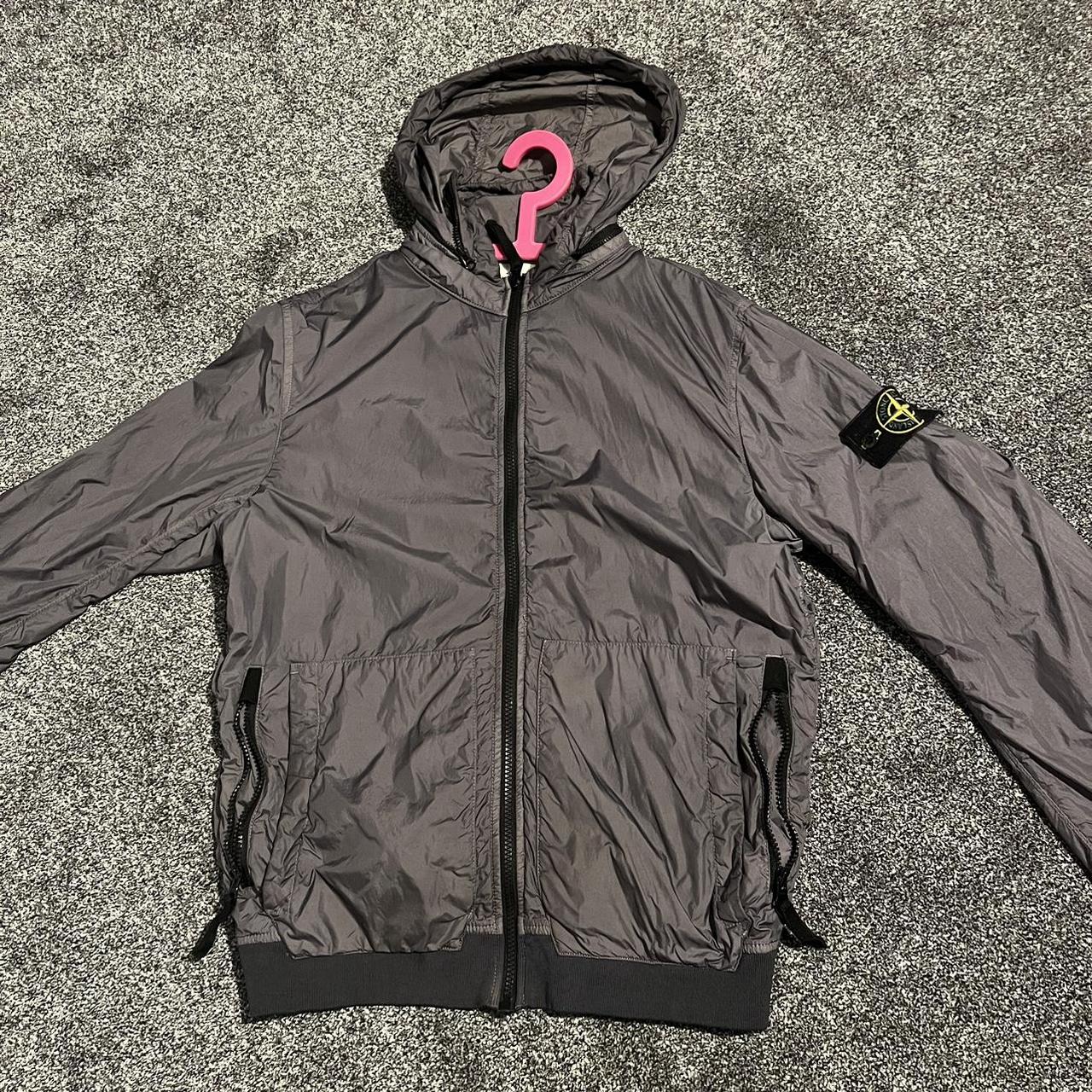 Stone island wind breaker jacket Used but good... - Depop